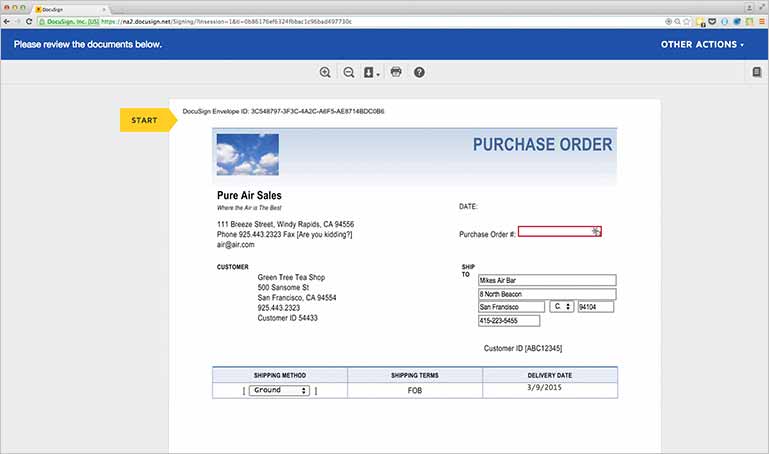 PowerForms | DocuSign